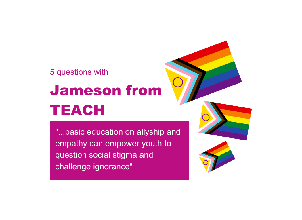 Teen Health Source Pride Series: 5 Questions with Jameson from TEACH ...