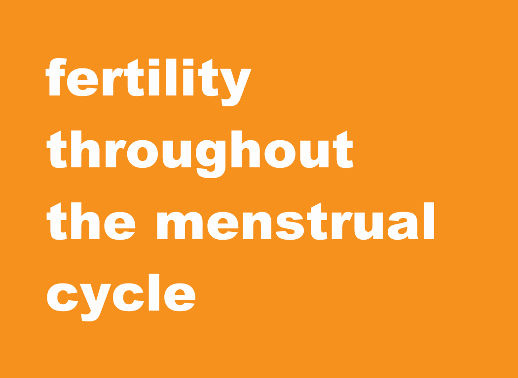 Fertility Throughout The Menstrual Cycle - Teen Health Source